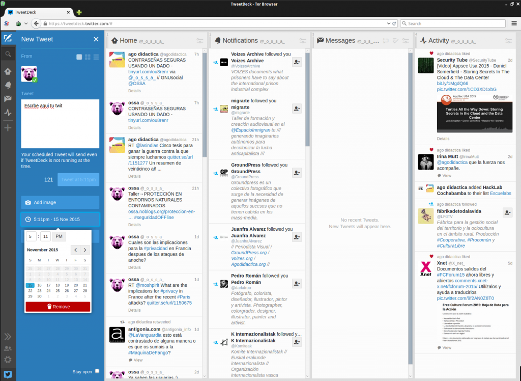 APRENDE A PROGRAMAR TWITS